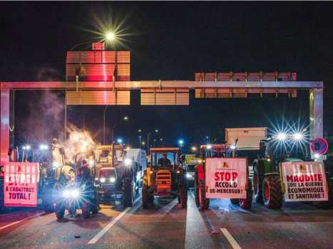 Czytaj wiadomość Protest gegen EU-Mercosur in Frankreich: Bauern und ...